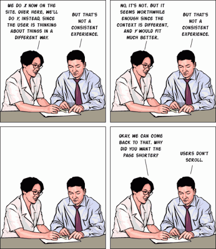 How to use inconsistency for a better user experience – Matthew ...